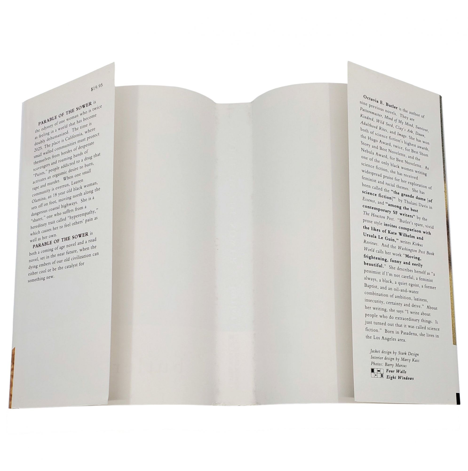Parable of the Sower | Octavia E. Butler | First Edition, First Printing