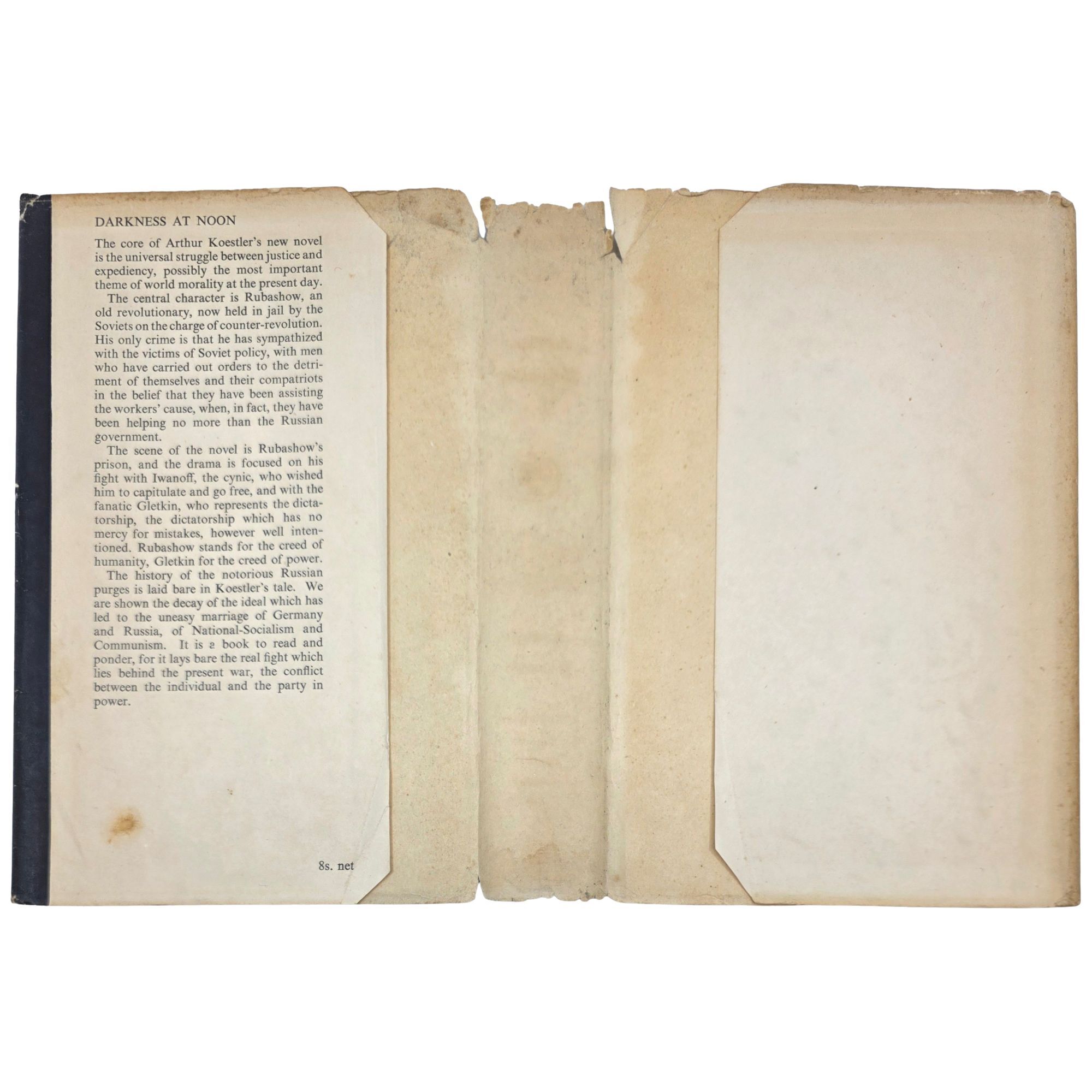 Darkness at Noon | Arthur Koestler | First Edition, First Printing